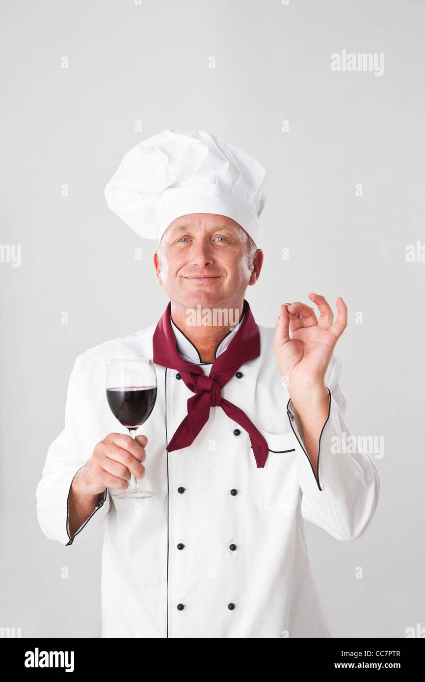 Portrait of Chef Stock Photo - Alamy