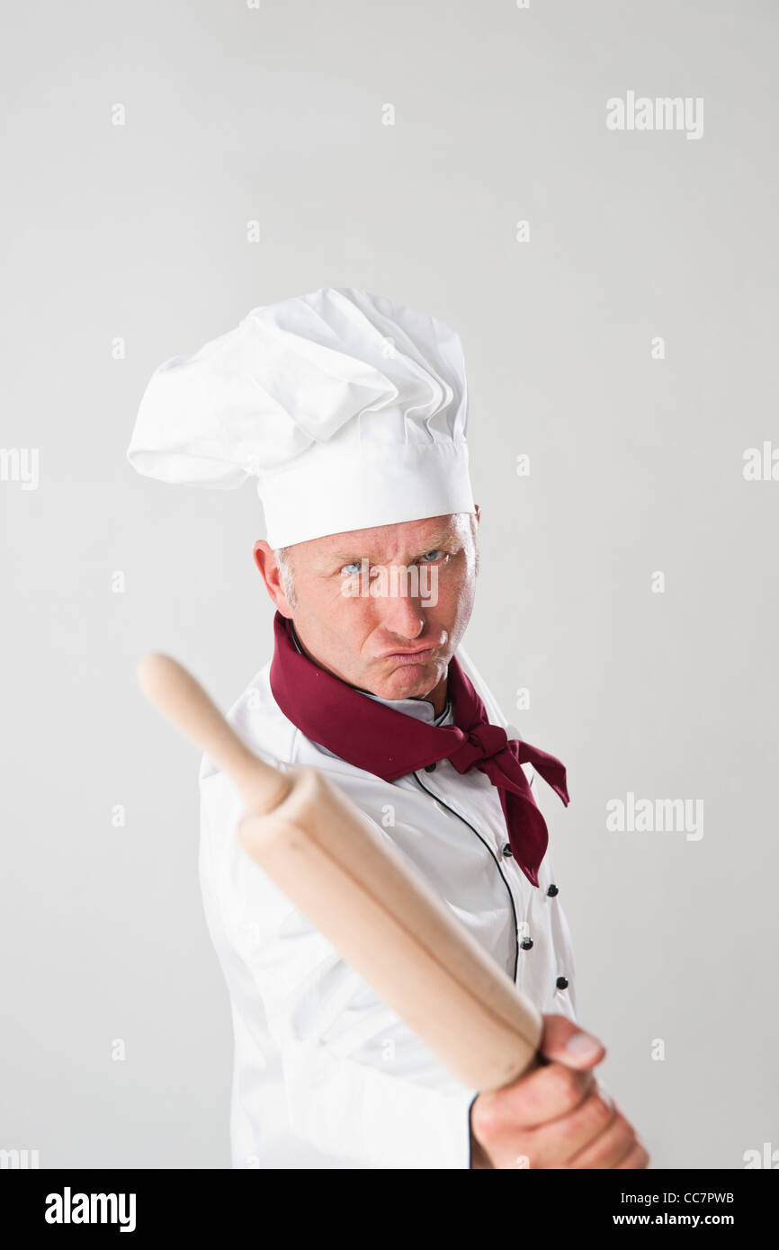 Portrait of Chef Stock Photo - Alamy