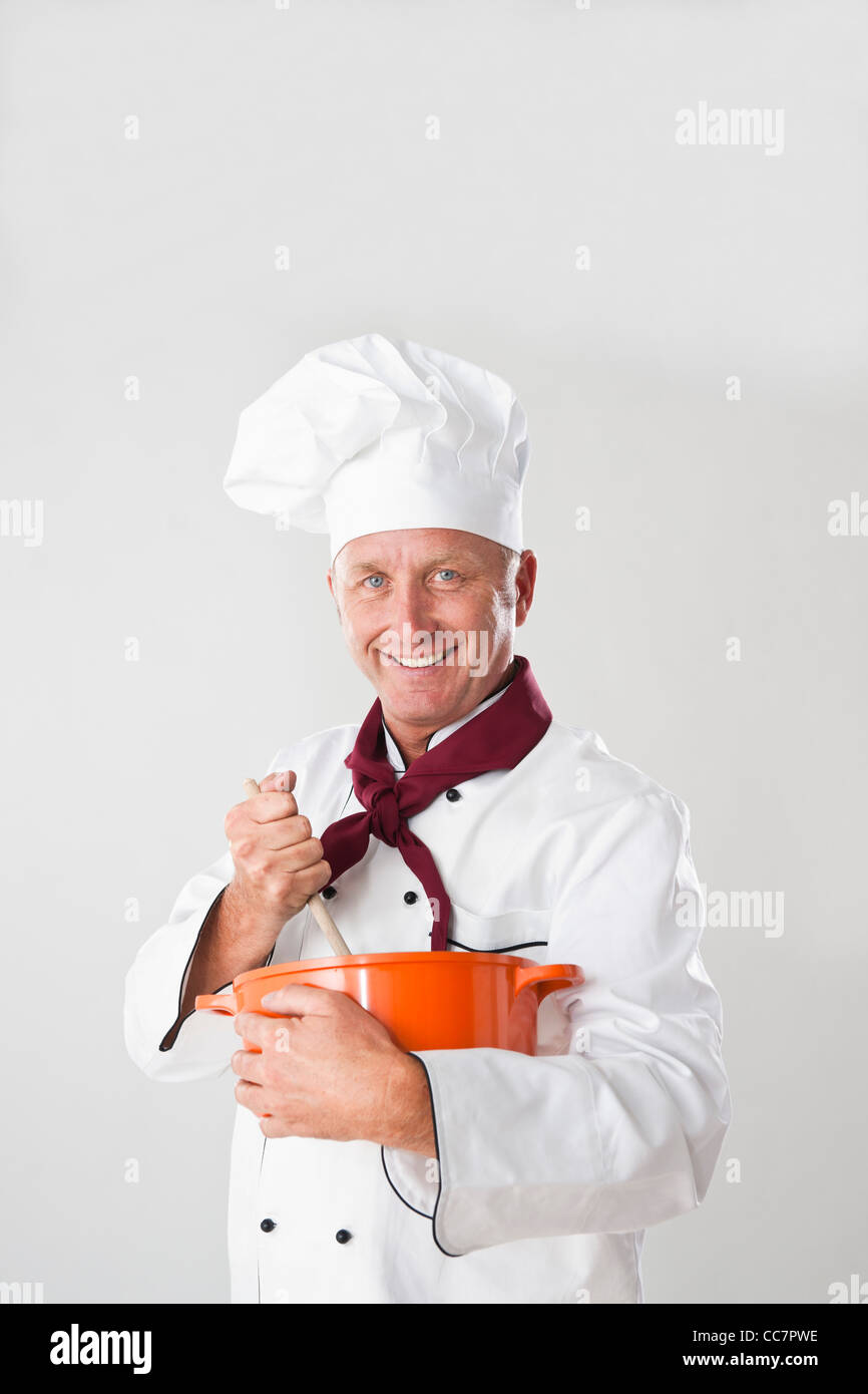 Portrait of Chef Stock Photo - Alamy