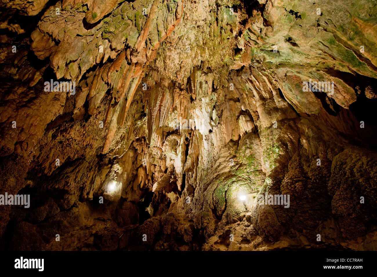 Hoellgrotten cave with stalatites hi-res stock photography and images ...