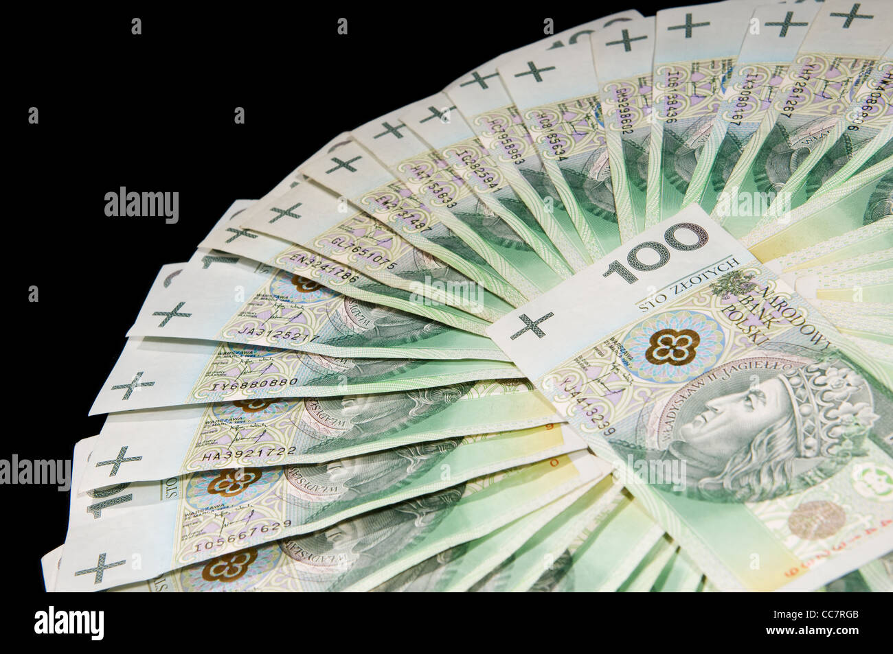 Polish zloty banknotes hi-res stock photography and images - Alamy