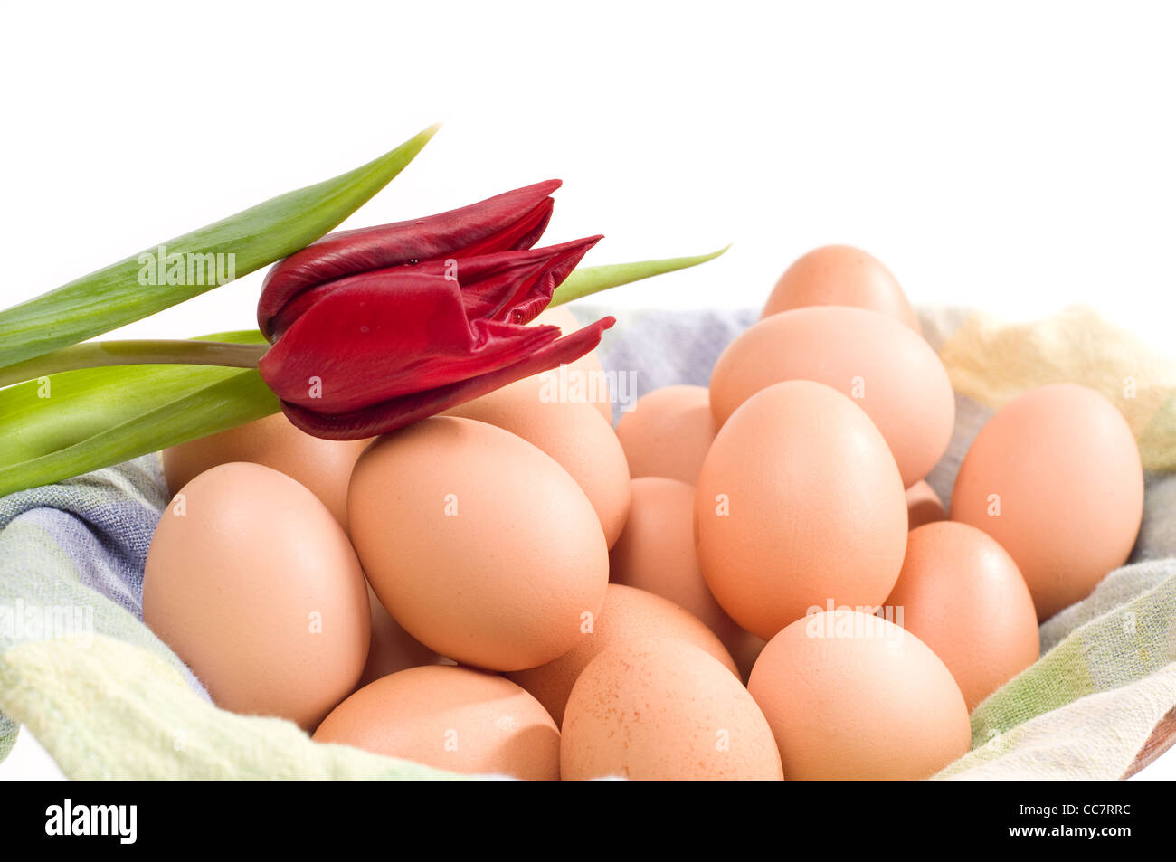 Red boiled eggs hi-res stock photography and images - Alamy