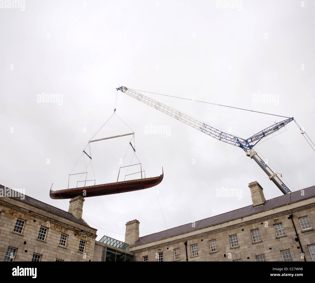 Replica viking longship islandbridge dublin national museum of ireland ...