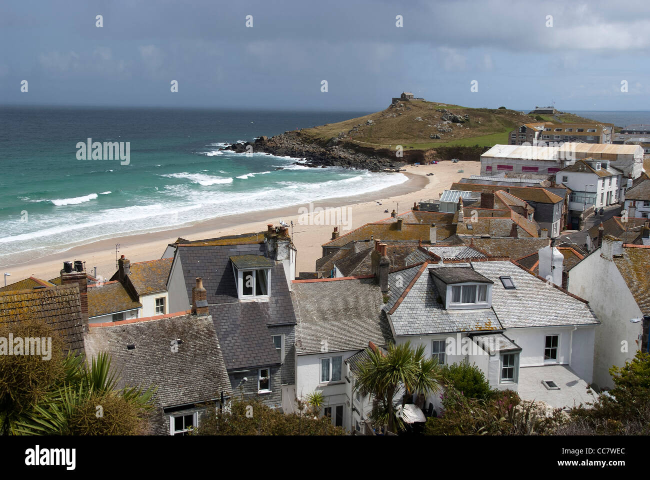 St. Ives sea view Stock Photo - Alamy