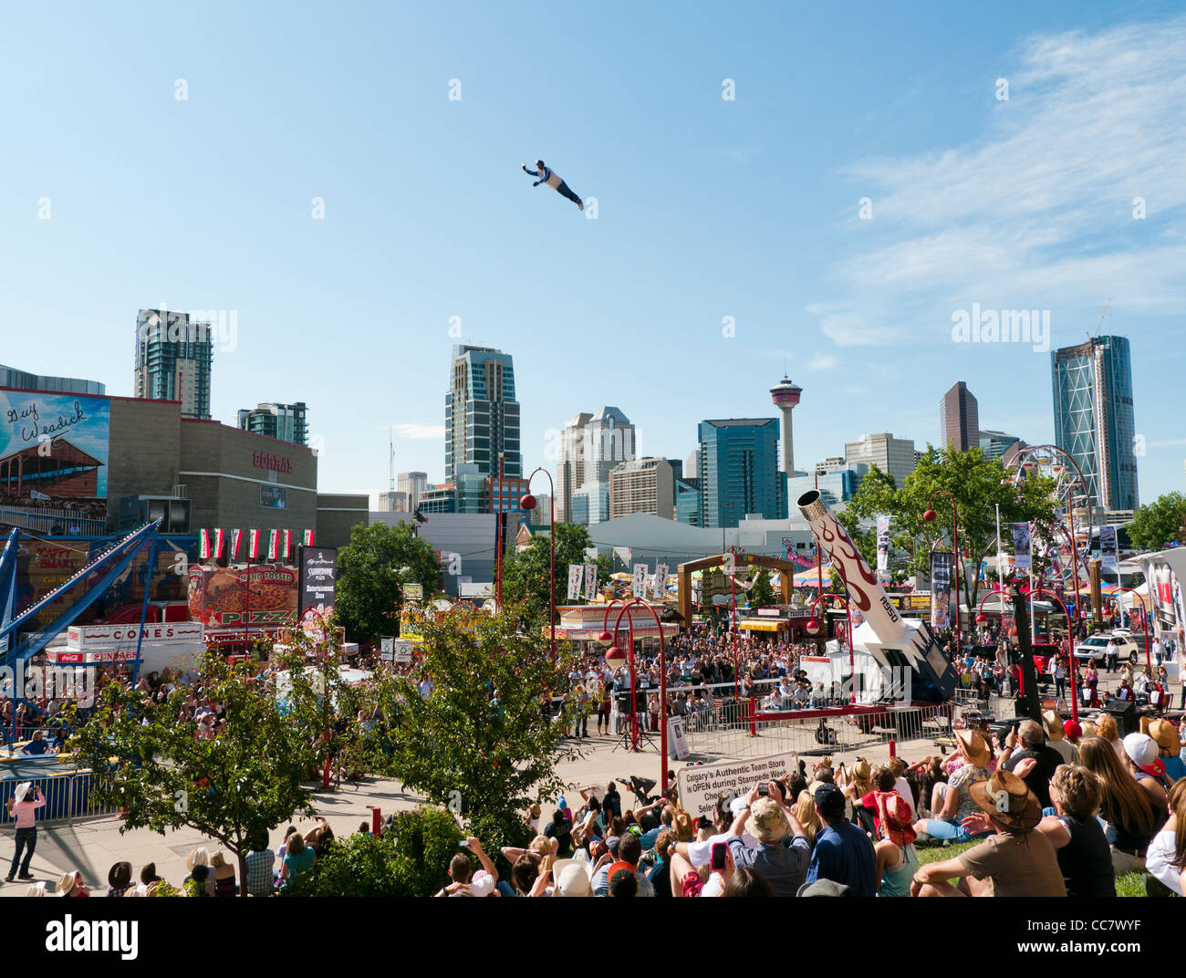 Human cannonball hi-res stock photography and images - Alamy