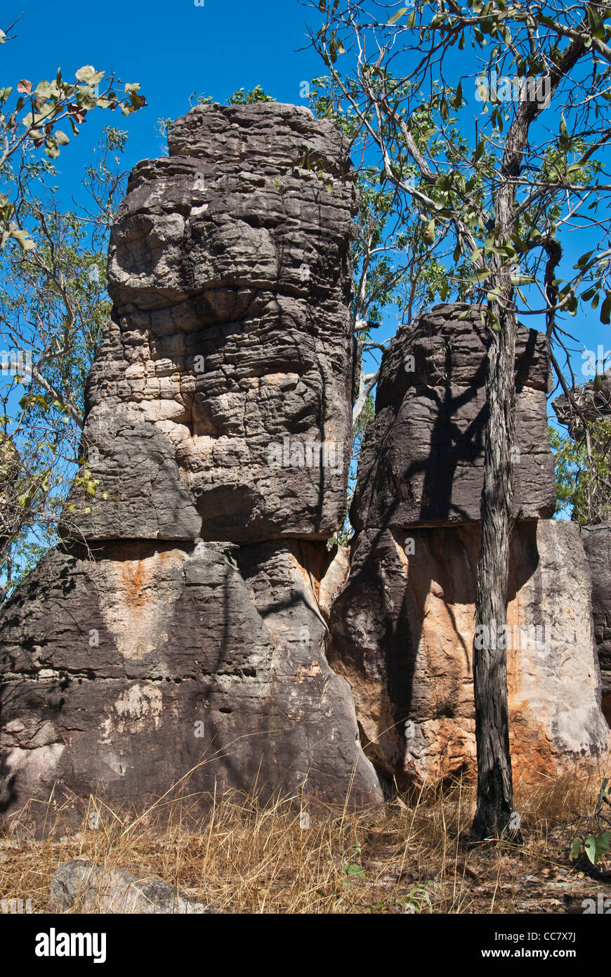 THE LOST CITY, ROCK FORMATIONS, LITCHFIELD NATIONAL PARK, NT, AUSTRALIA ...