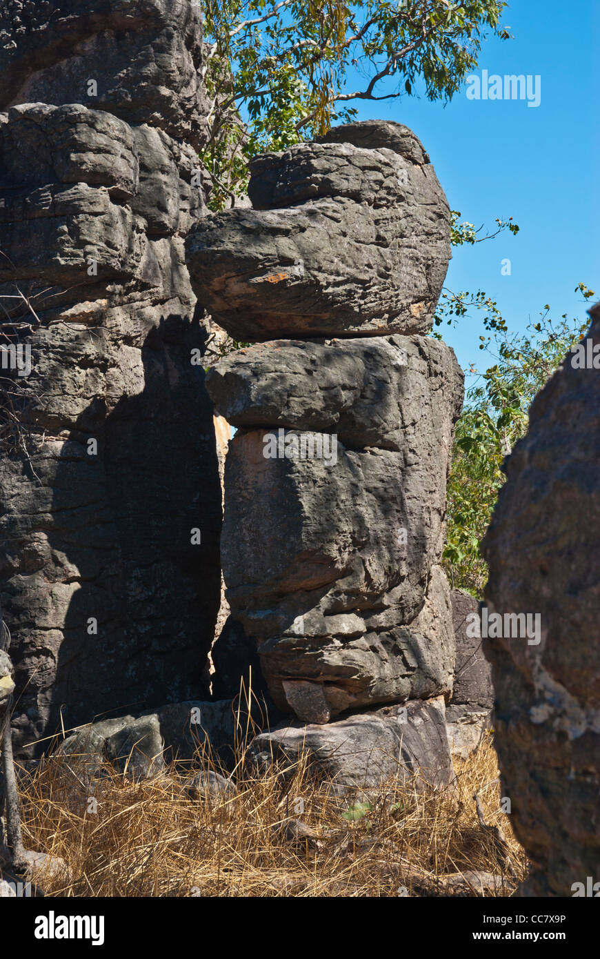 THE LOST CITY, ROCK FORMATIONS, LITCHFIELD NATIONAL PARK, NT, AUSTRALIA ...