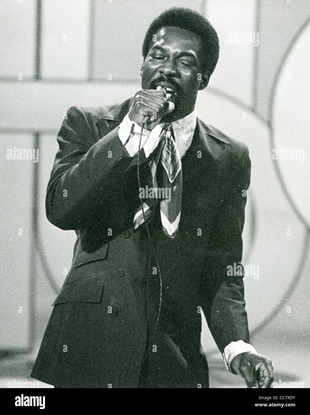 WILSON PICKETT (1941-2006) US R&B and Soul singer about 1975 Stock ...