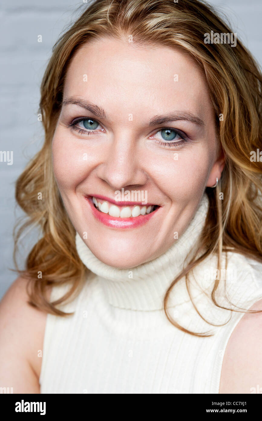 Medium portrait blonde woman being hi-res stock photography and images ...