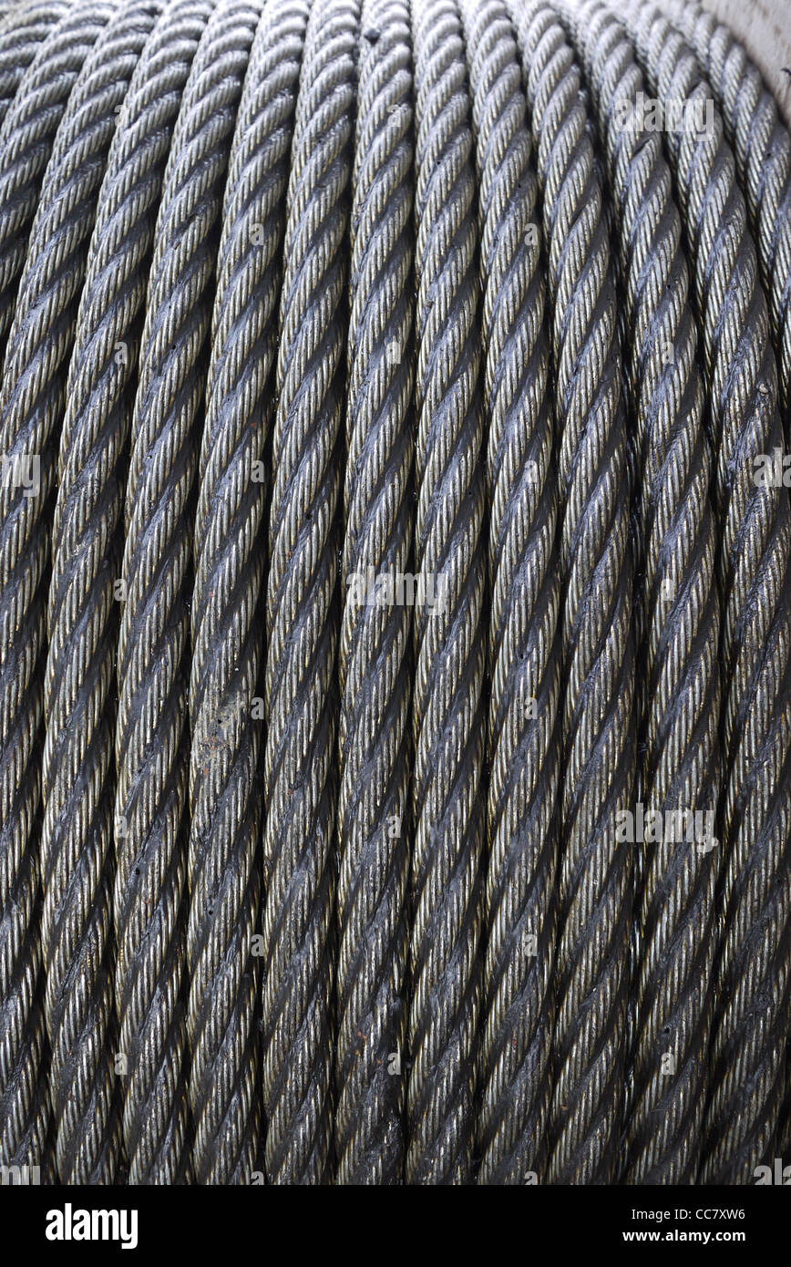 steel wire cable Stock Photo - Alamy