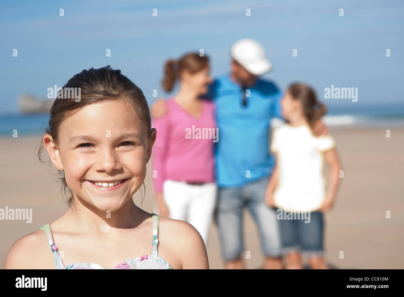 White Hair Family France High Resolution Stock Photography and Images ...