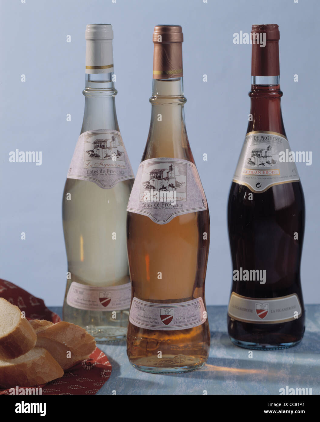 Still Côtes de Provence wine Stock Photo - Alamy