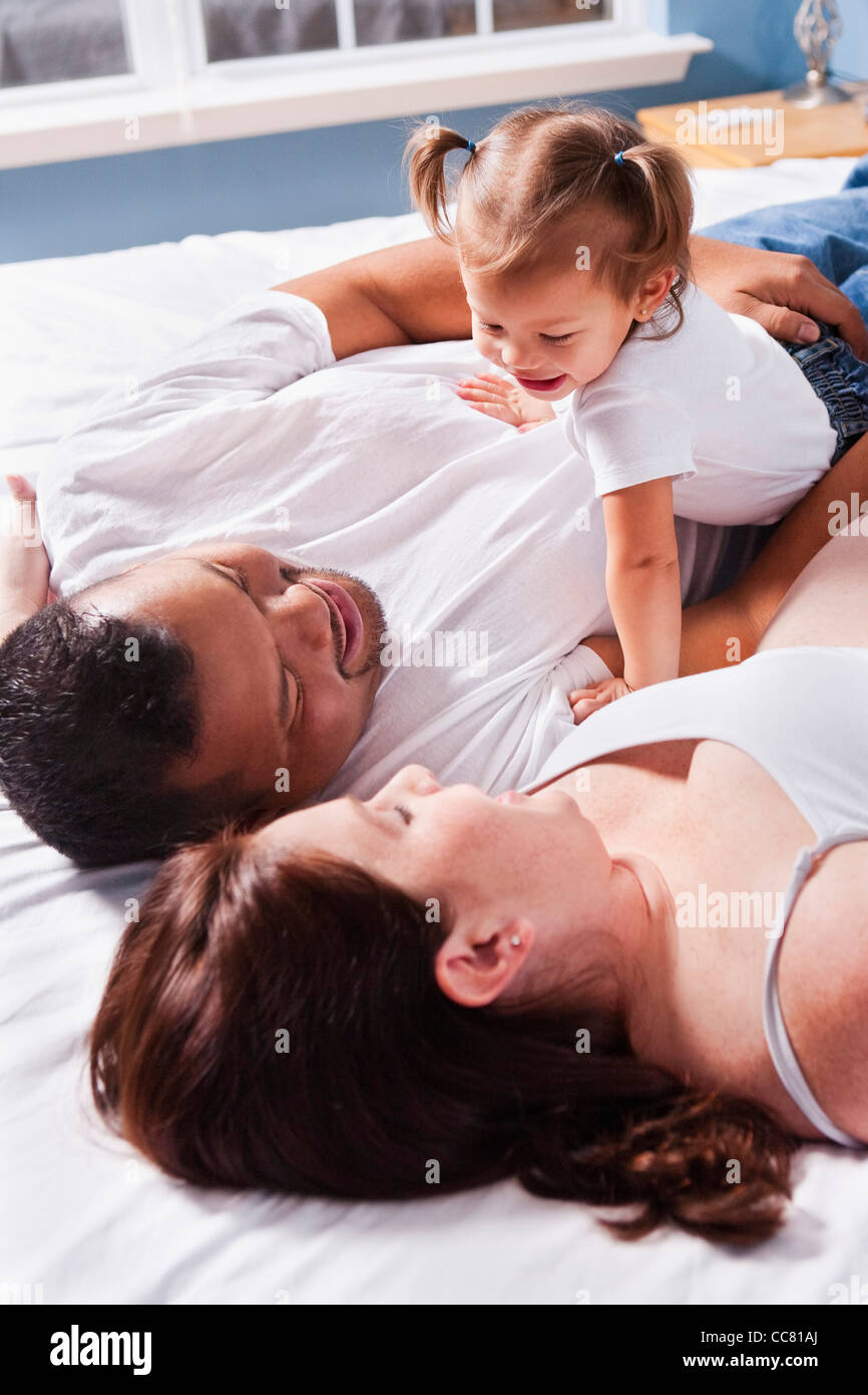 Asian american family mom dad father hi-res stock photography and images - Alamy