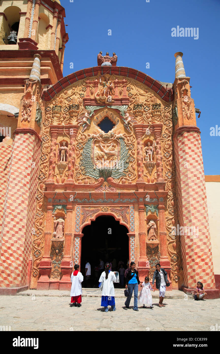 Conca Mission, San Miguel Conca, Arroyo Seco, Queretaro, Mexico Stock ...