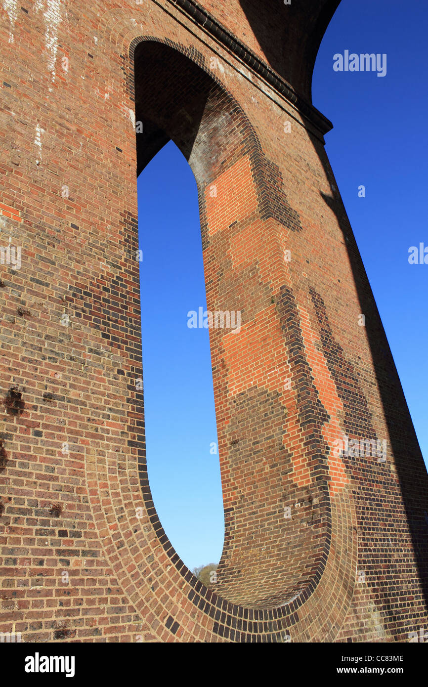 Ouse Valley Viaduct (Balcombe Viaduct) over the River Ouse on the ...