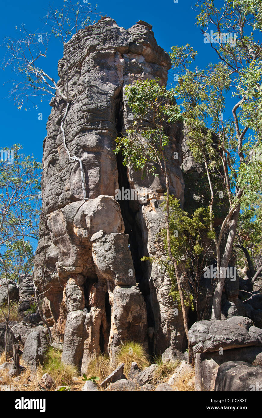 THE LOST CITY, ROCK FORMATIONS, LITCHFIELD NATIONAL PARK, NT, AUSTRALIA ...