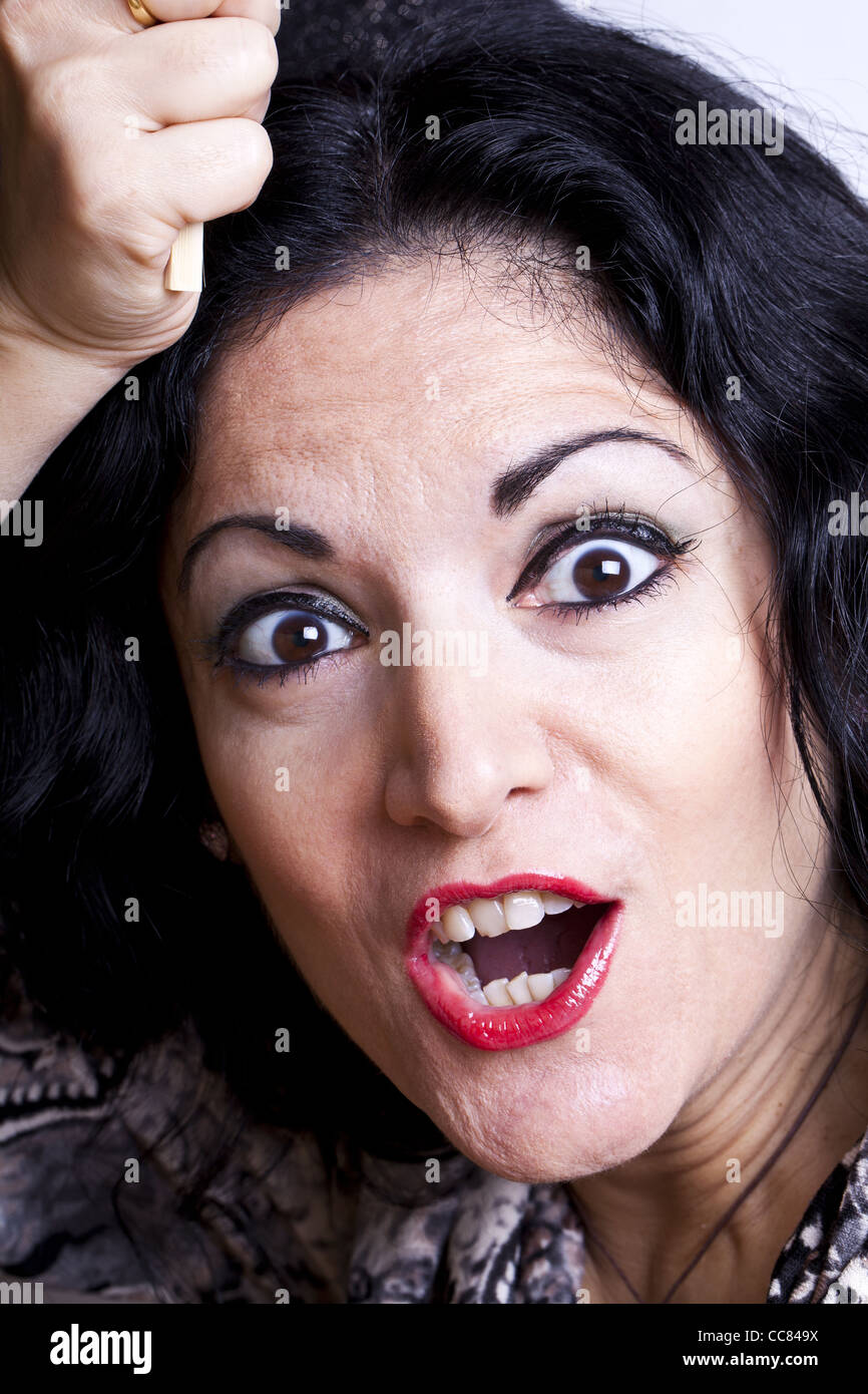 Excited expression hi-res stock photography and images - Alamy