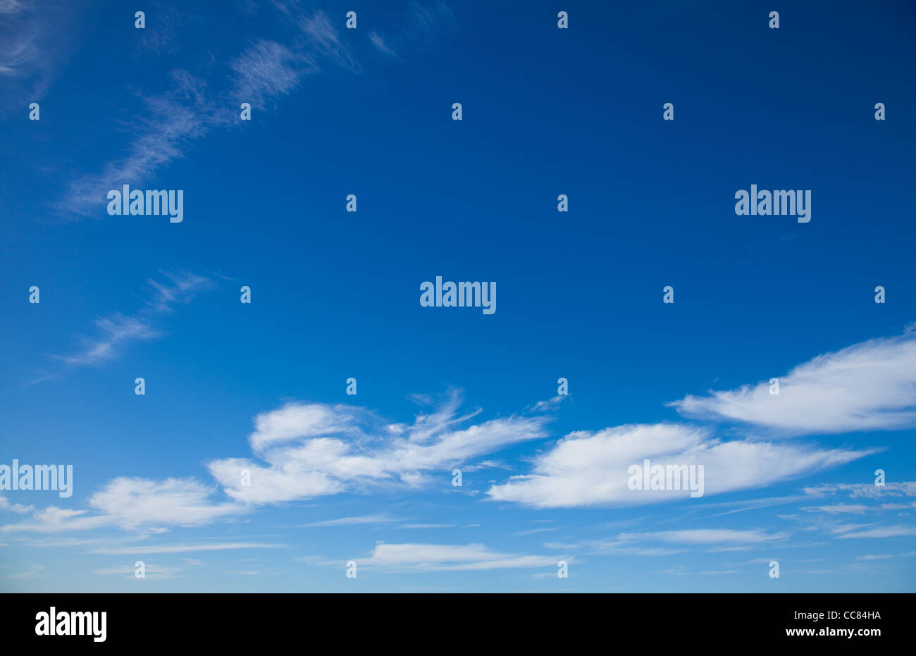 blue sky with light clouds Stock Photo - Alamy