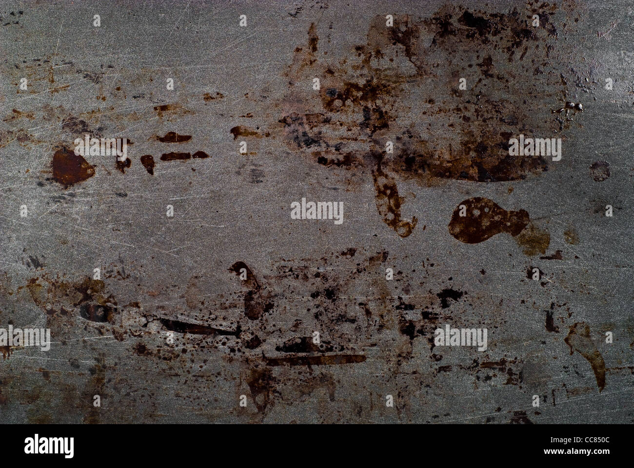 detail of a stained metal suface Stock Photo - Alamy
