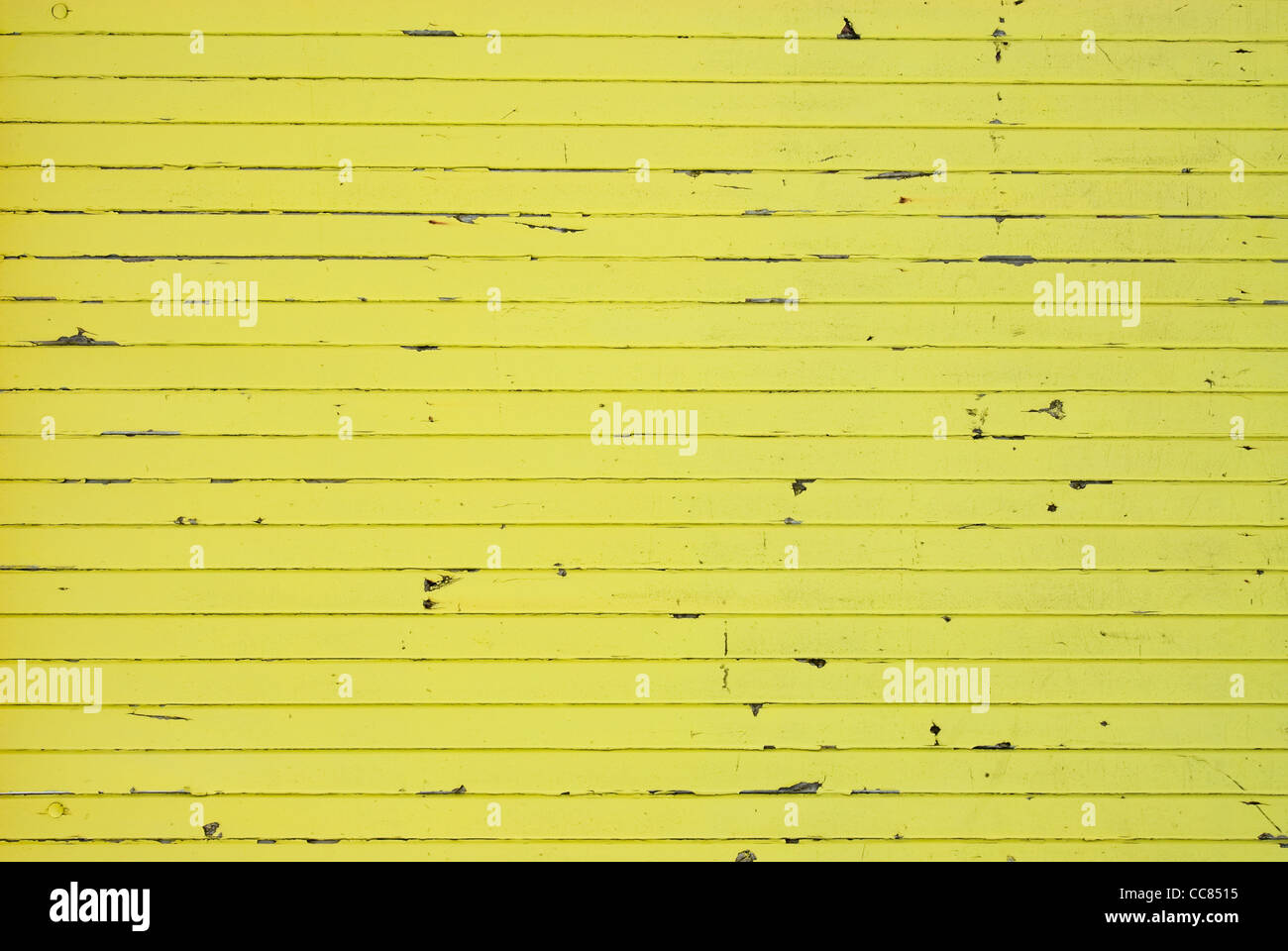 closeup of stained yellow painted wood suitable as a texture Stock ...