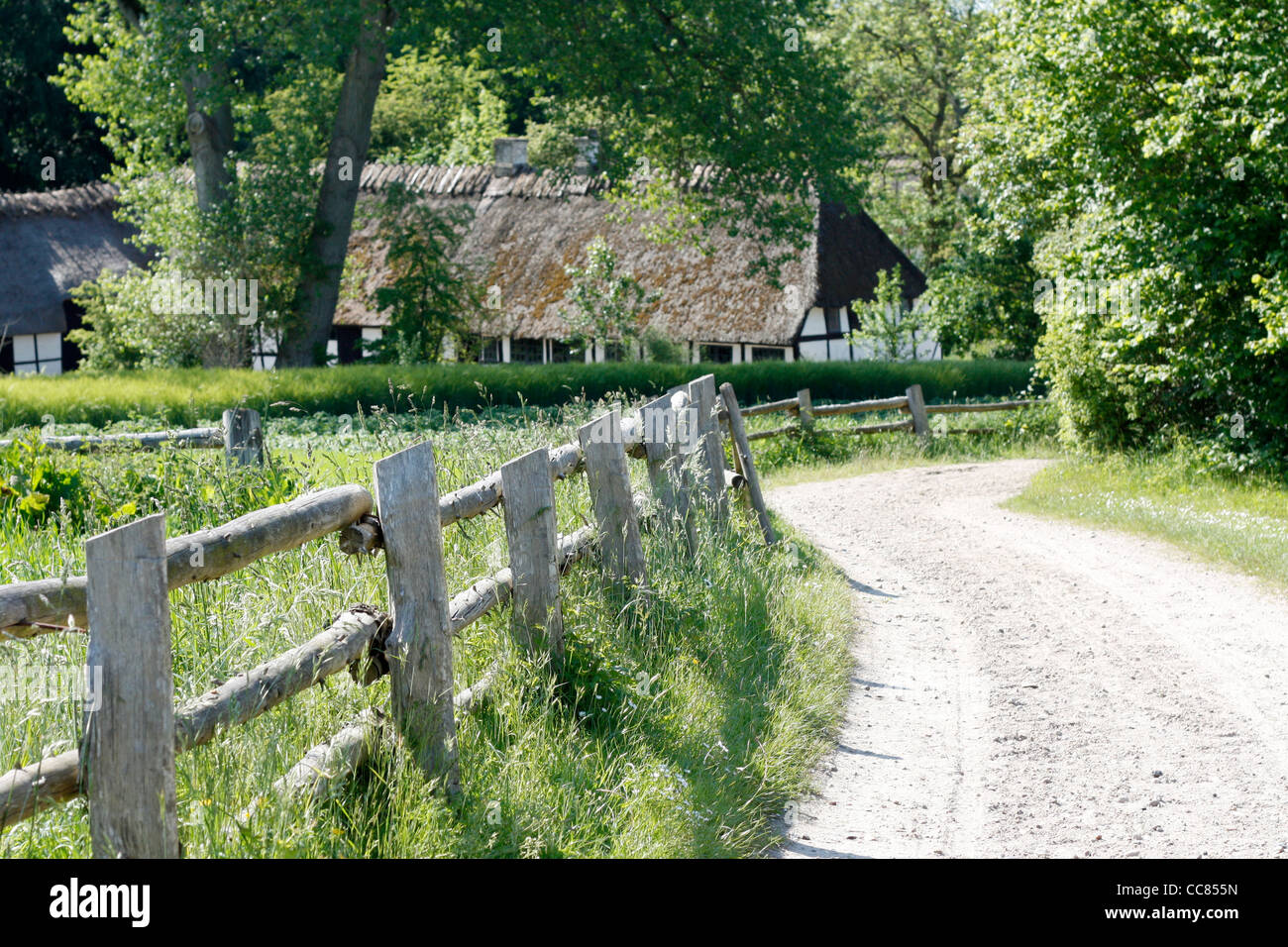A rural scene Stock Photo - Alamy