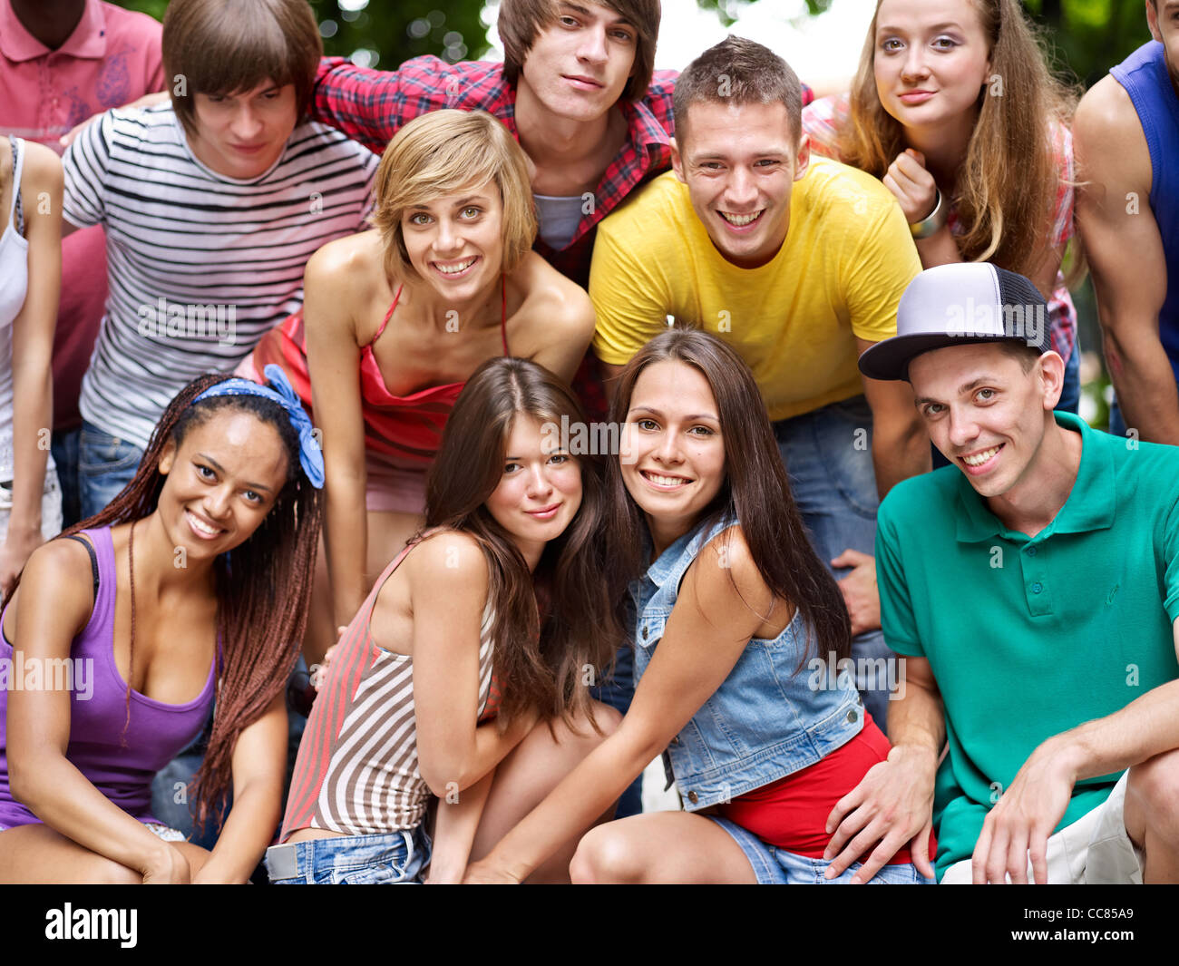 Group people Isolated Stock Photo - Alamy