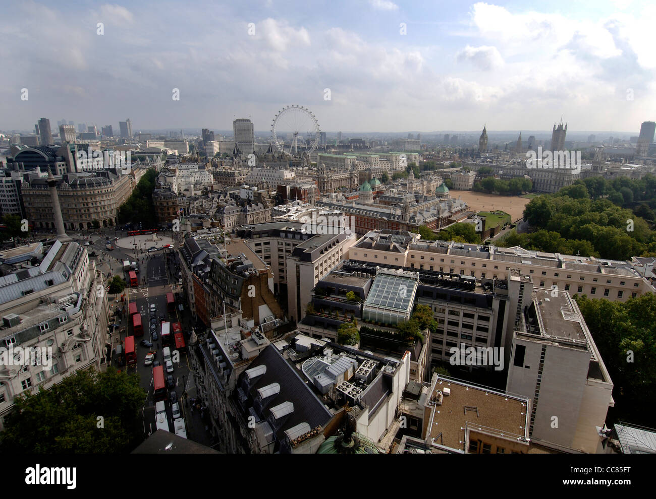 A bird's eye view of London Stock Photo - Alamy