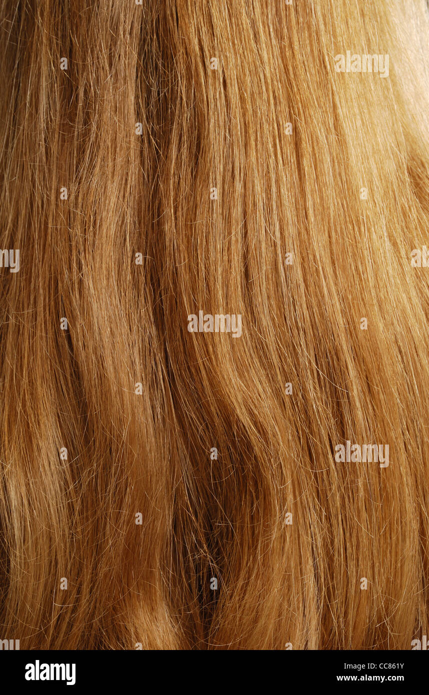 Close-up of natural fair hair Stock Photo - Alamy
