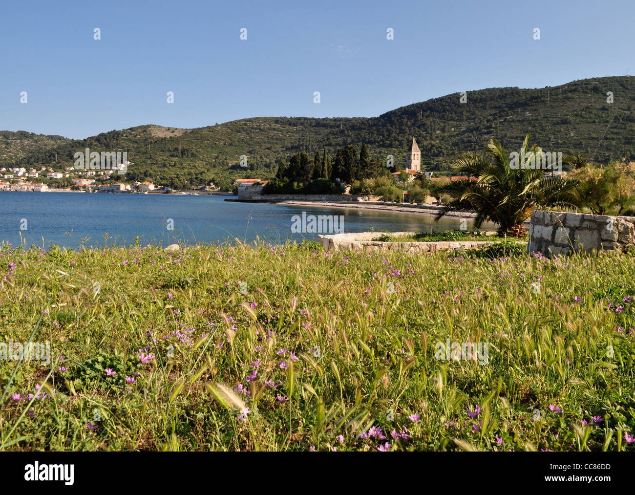 Island of Vis, near Split, Croatia, historic location of defeat of ...