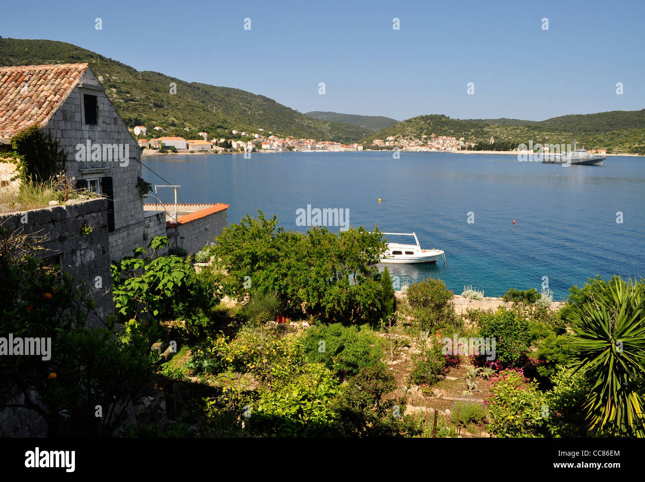 Island of Vis, near Split, Croatia, historic location of defeat of ...