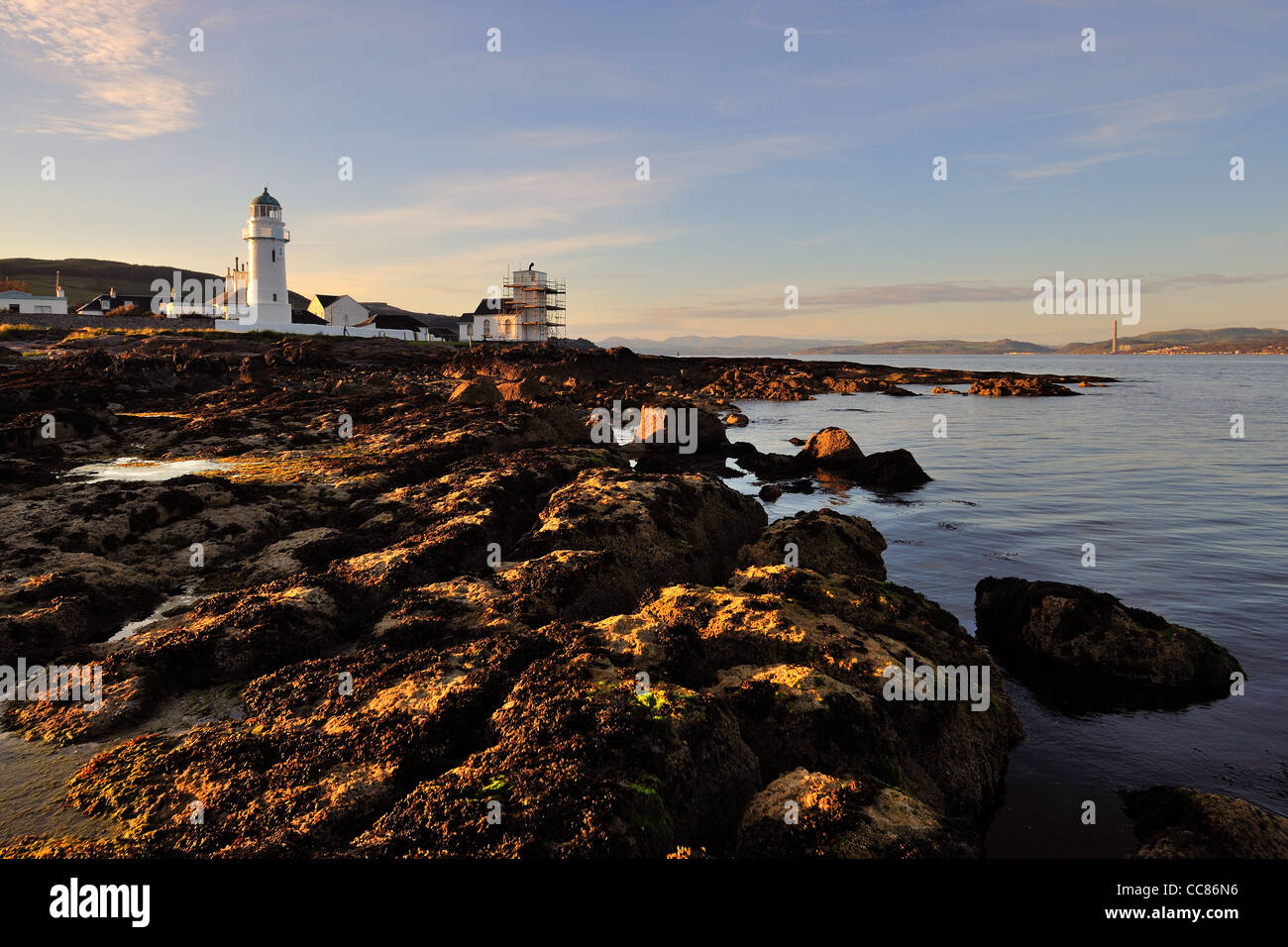 Toward Lighthouse, Cowal Peninsula, Scotland Stock Photo - Alamy