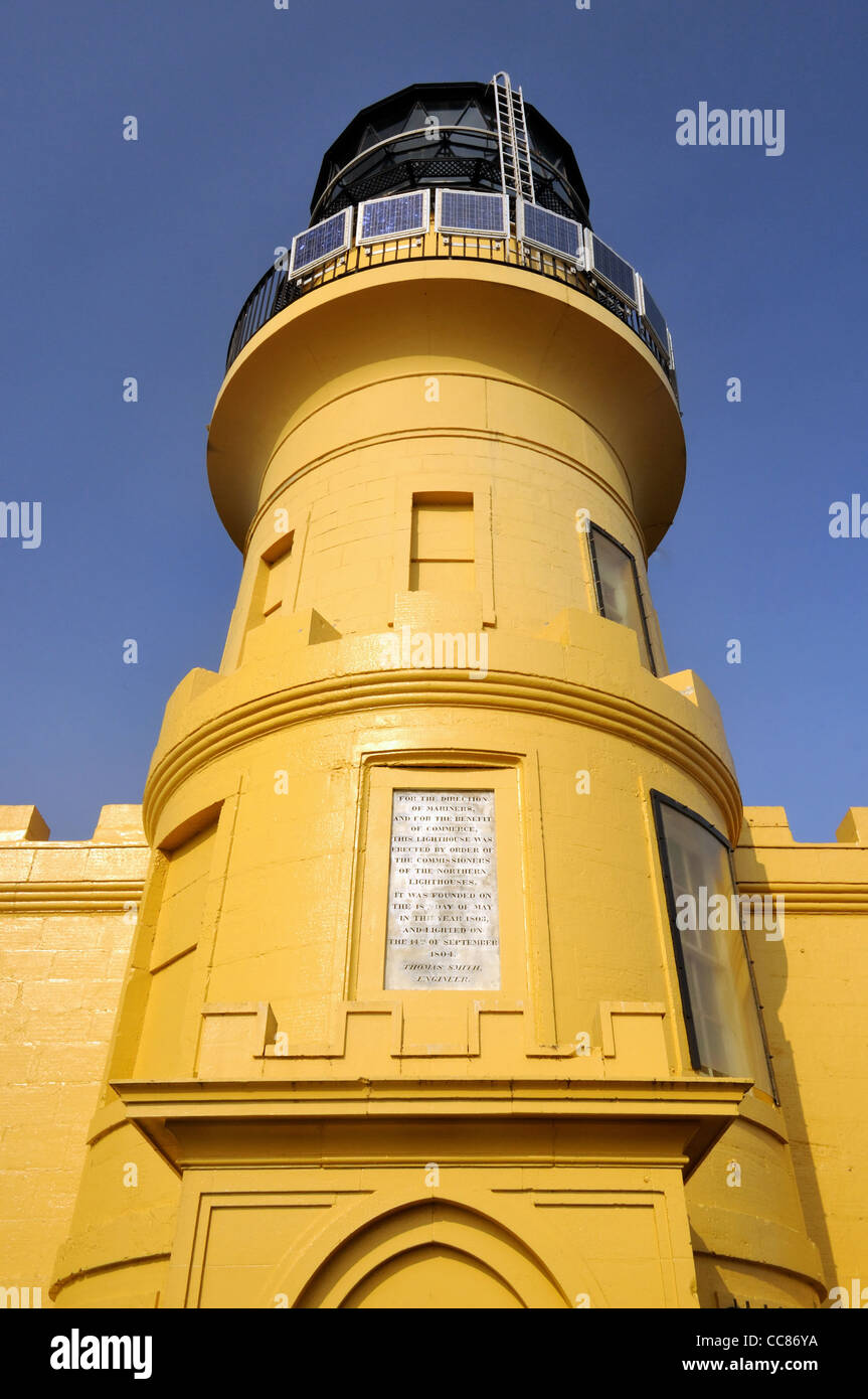 Inchkeith Lighthouse, The Firth of Forth, Scotland Stock Photo - Alamy