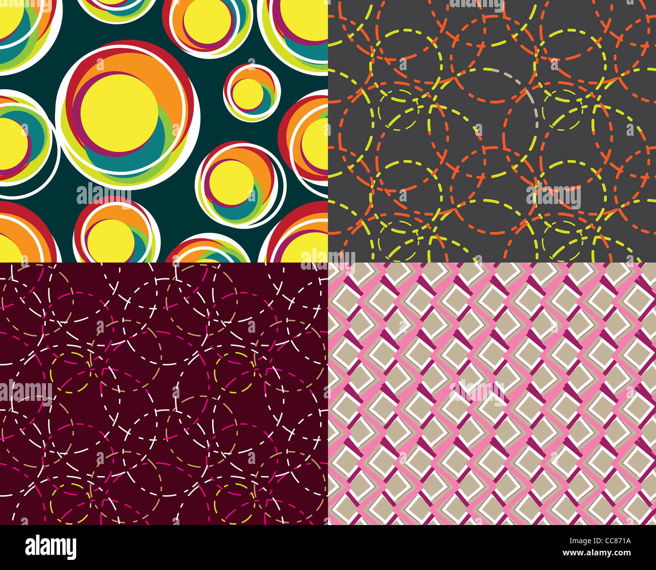 Abstract seamless background for wallpapers and wrapping paper Stock ...