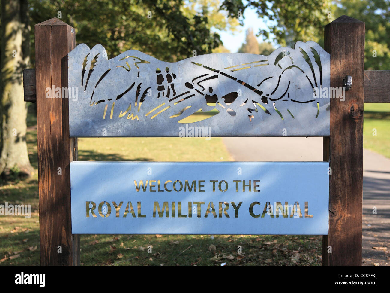 Welcome kent sign hi-res stock photography and images - Alamy