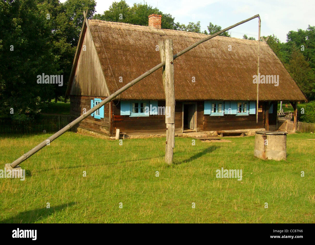 old wood wall house window frame timber Stock Photo - Alamy