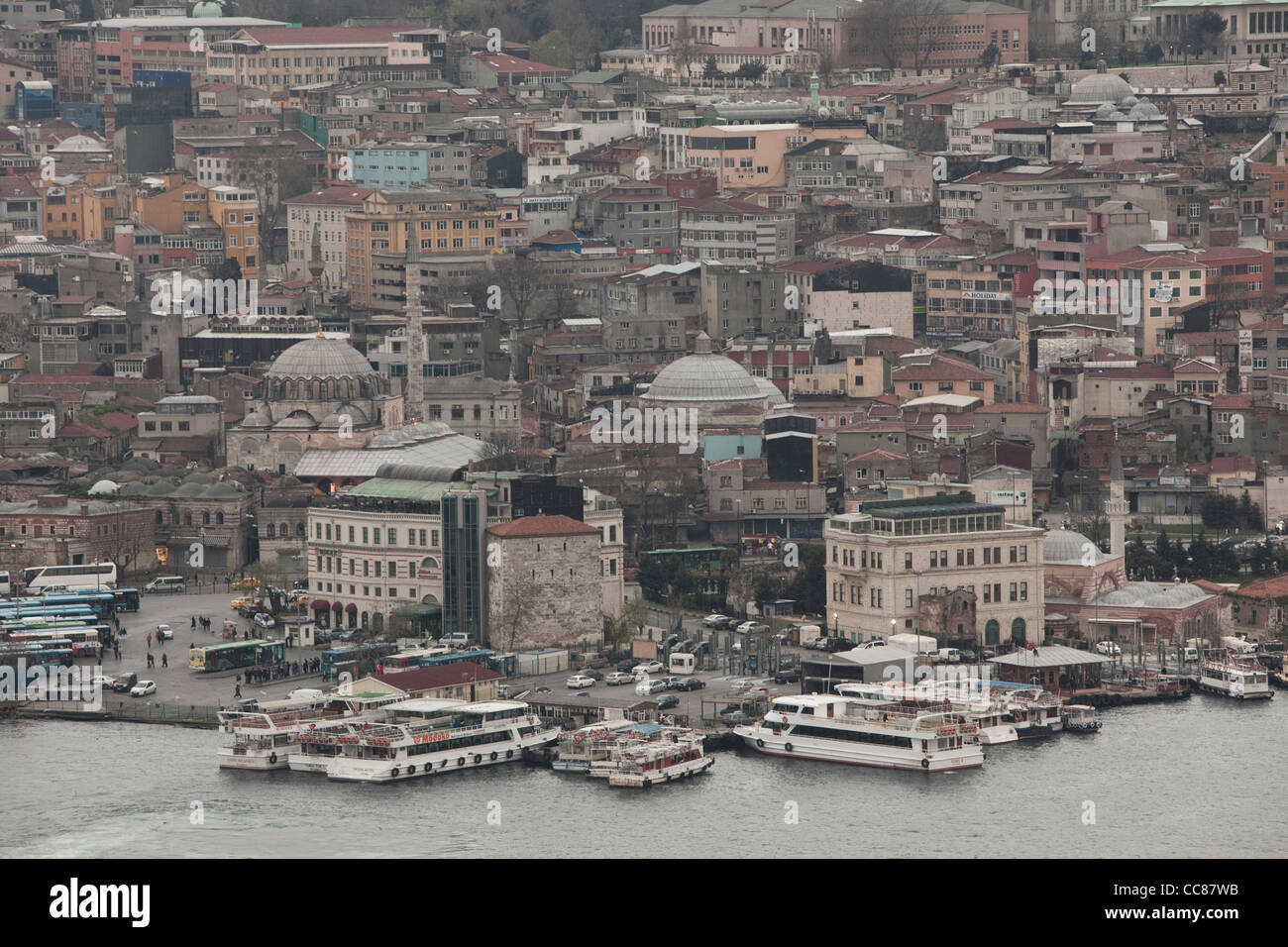 Istanbul street view minarets hi-res stock photography and images - Alamy