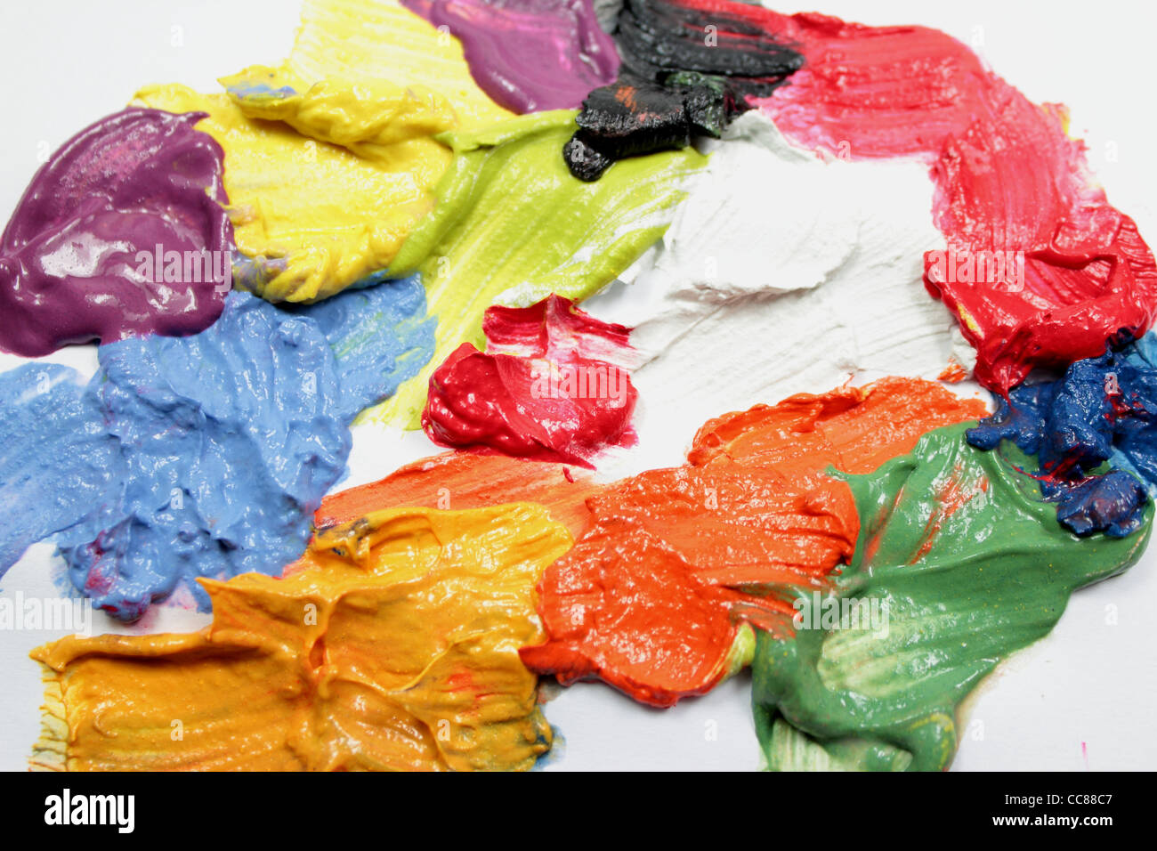 Paint palette hi-res stock photography and images - Alamy