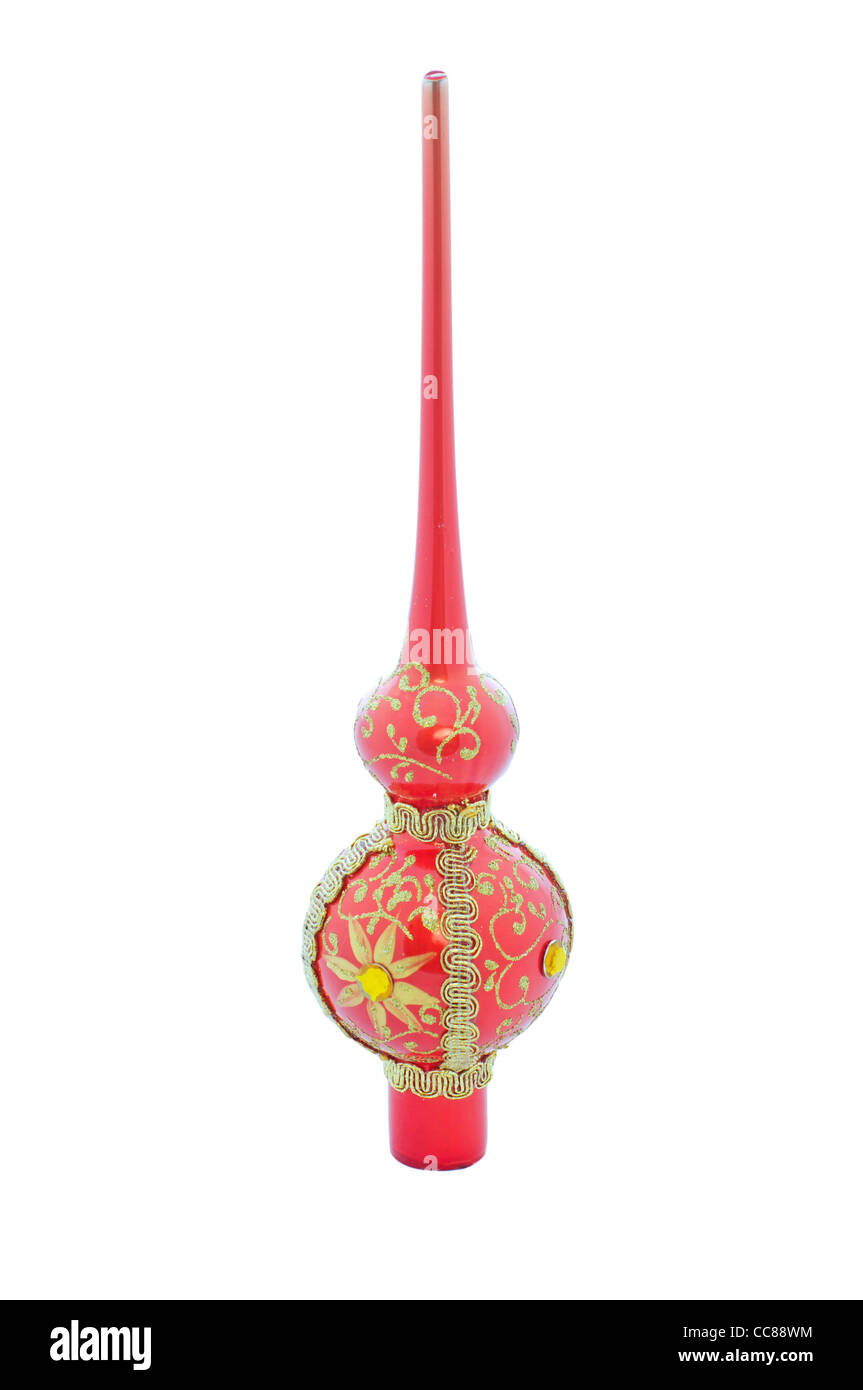 Top christmas tree on Cut Out Stock Images & Pictures - Alamy