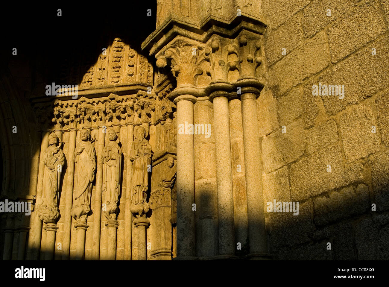 Cathedral of Tui, Pontevedra, Galicia, Spain Stock Photo - Alamy