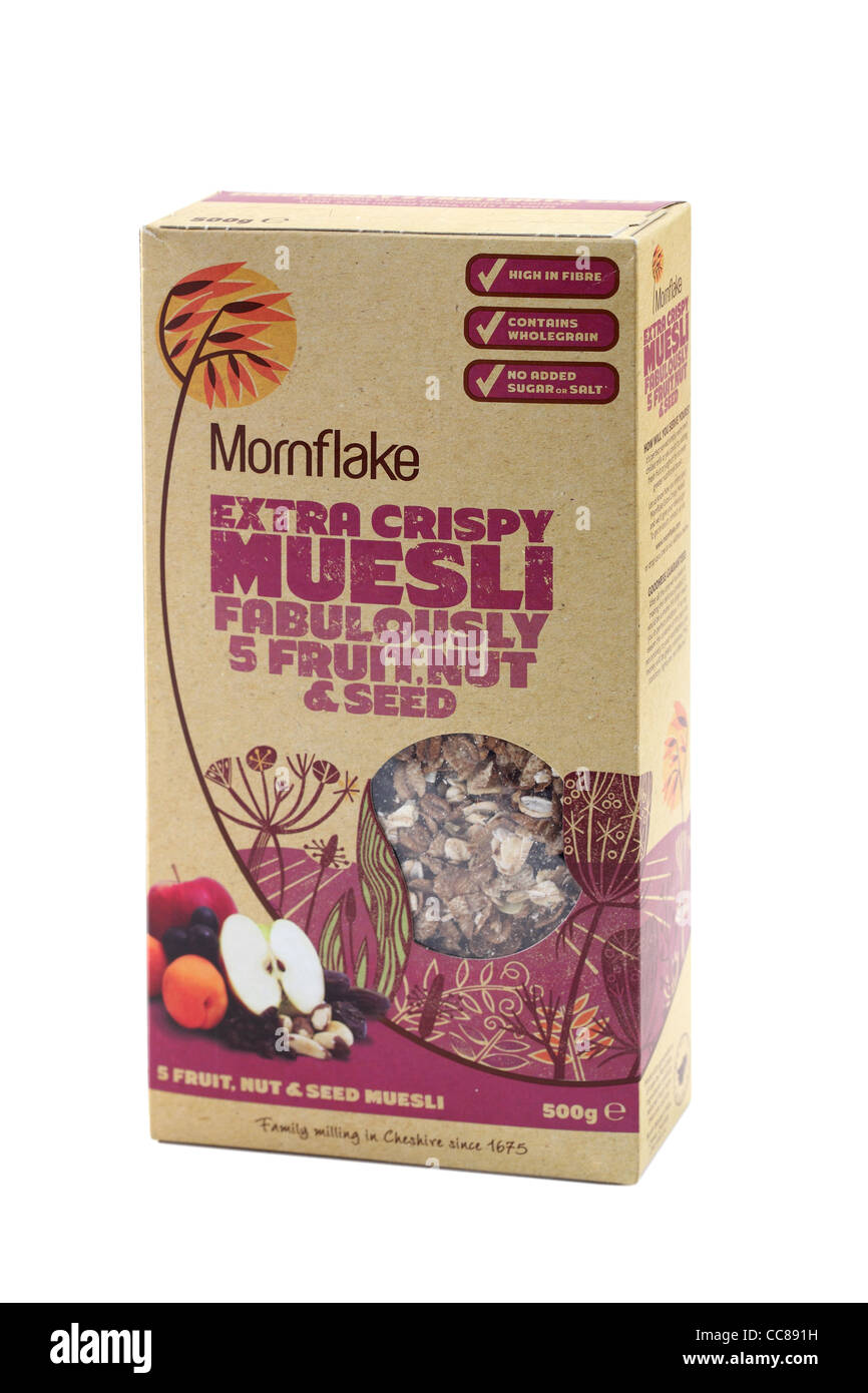 muesli pack breakfast mornflake Stock Photo - Alamy