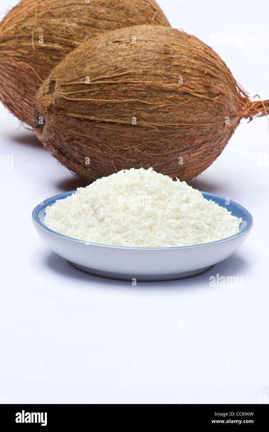 Grated coconut hi-res stock photography and images - Alamy