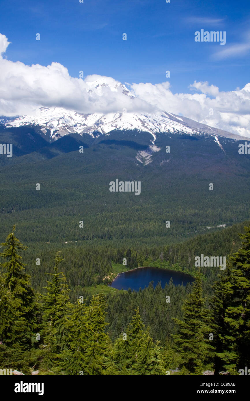 Serene lake landscape viewed through hi-res stock photography and ...