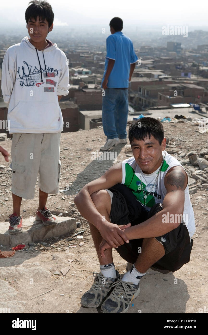 Gang members in Lima, Peru, South America Stock Photo - Alamy