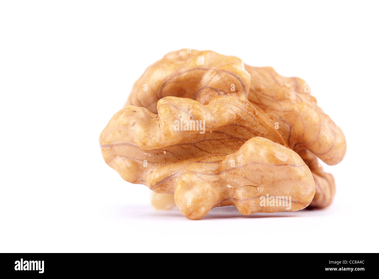 Walnut isolated on white Stock Photo - Alamy