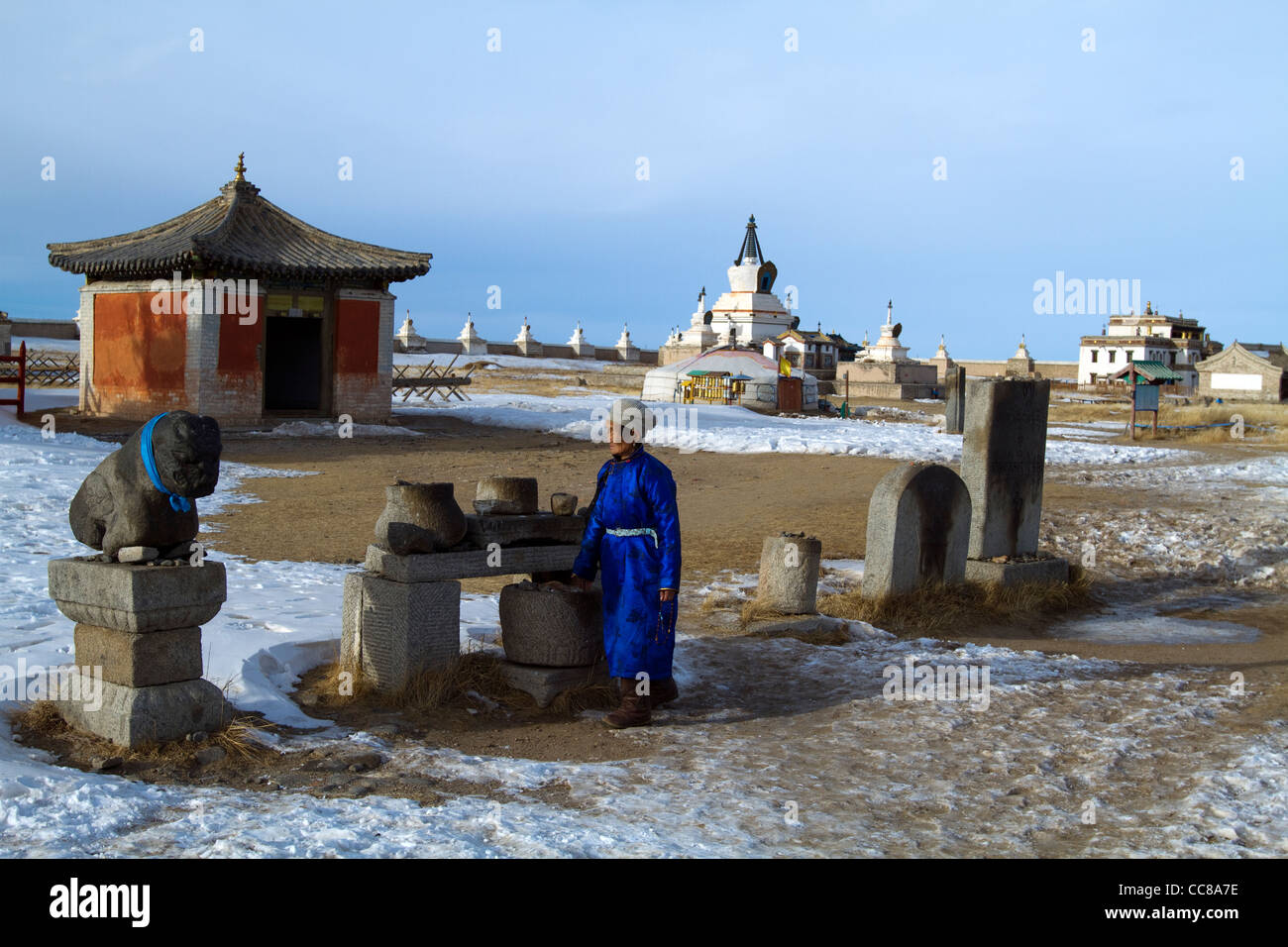 Erdene Zuu Monastery, Karakoram, Mongolia Stock Photo - Alamy