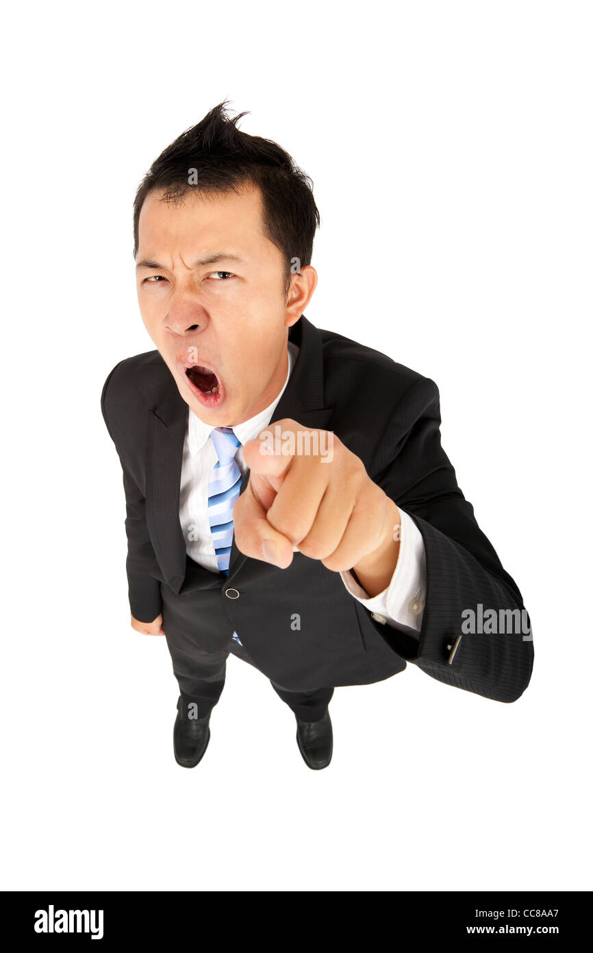 Warning pose hi-res stock photography and images - Alamy