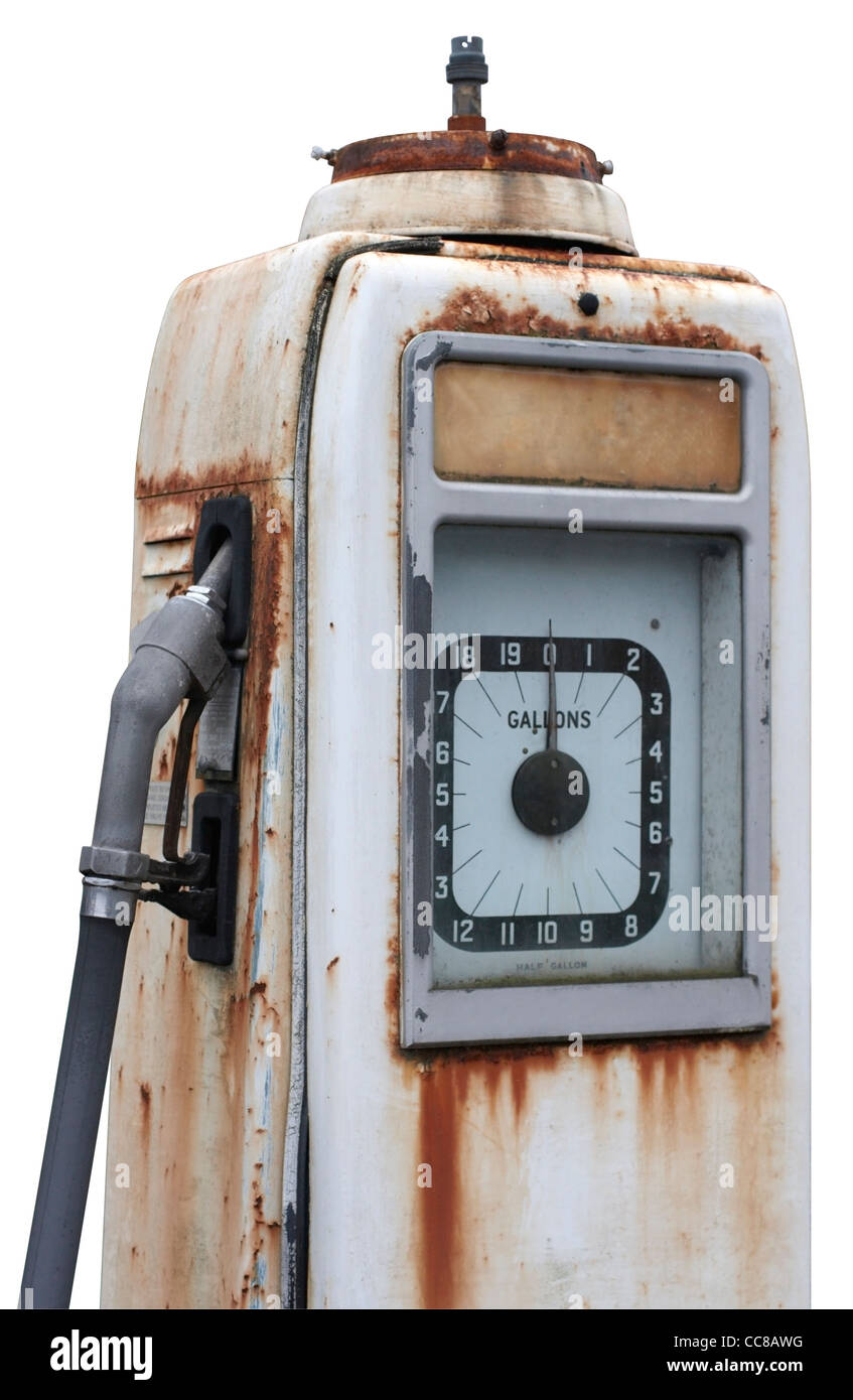 Old rusty fuel pump hi-res stock photography and images - Alamy