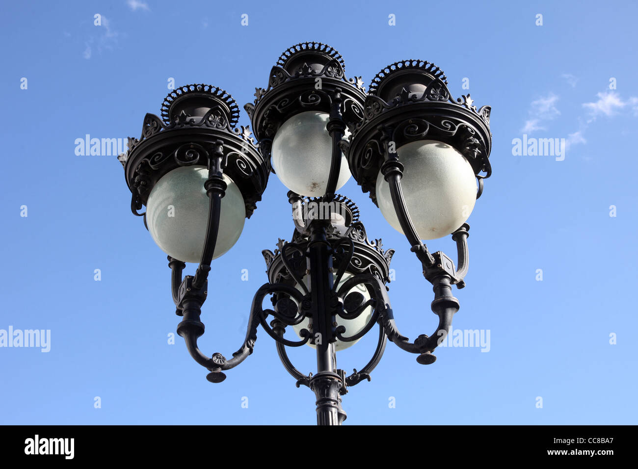 Iron Lamp Post High Resolution Stock Photography and Images - Alamy
