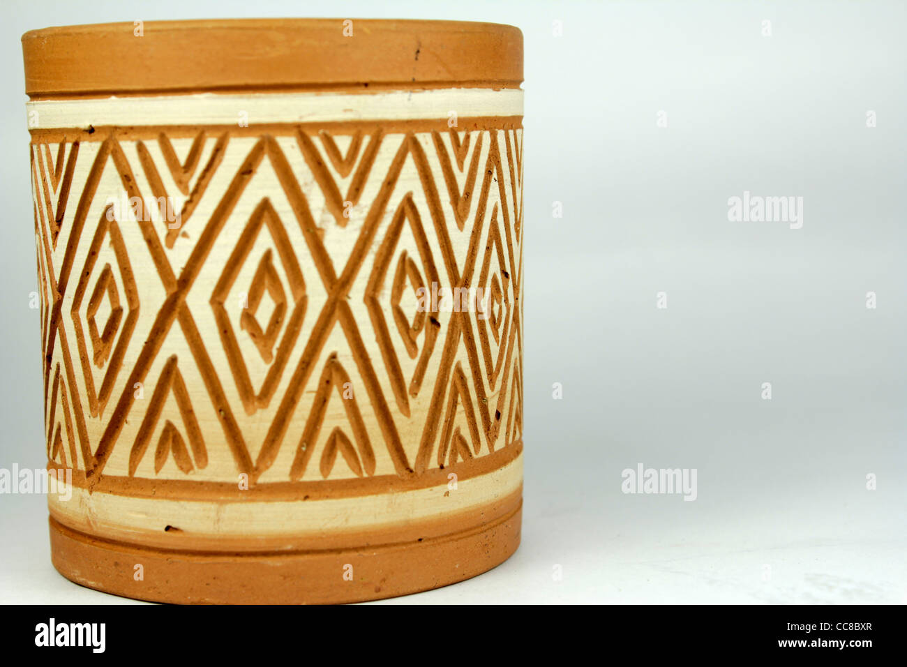 mud pen stand from India Stock Photo - Alamy