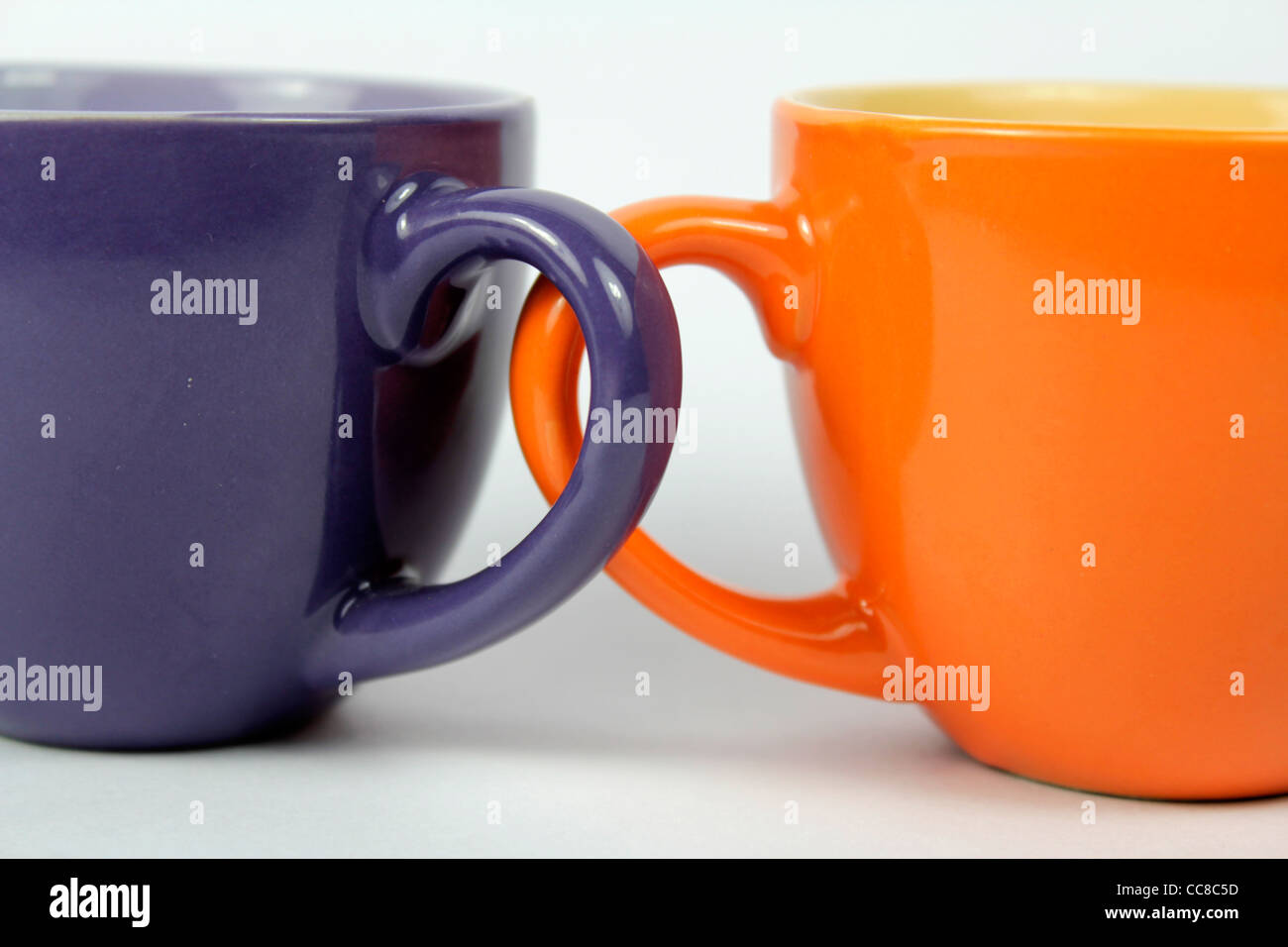 two porcelain cups Stock Photo - Alamy